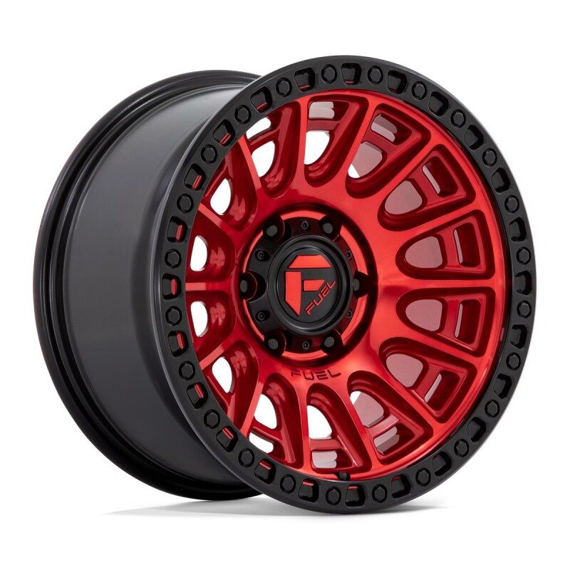 Alloy Wheel Fuel D834 Cycle Candy Red With Black Ring 8.5x17" 5x120 ...