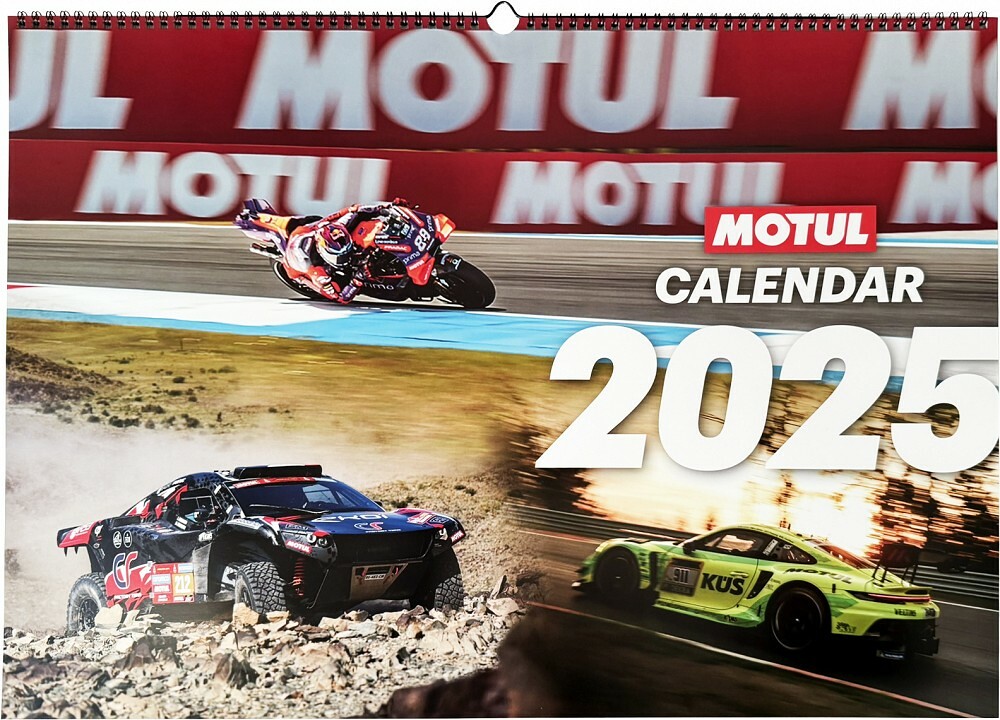 motul car & motorsport calendar 2024 - ak24parts.com