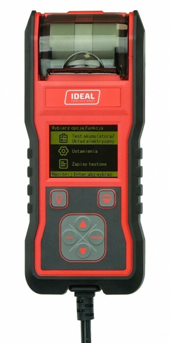 digital battery tester BDT4000A, 12V, 50-1400 EN, certified battery ...