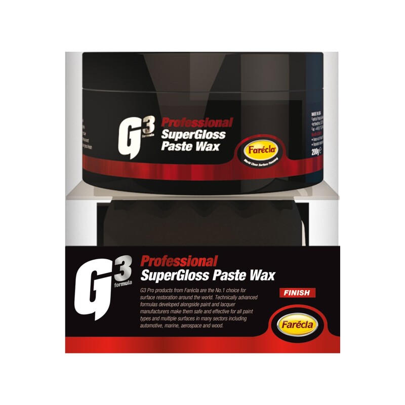 G3 PROFESSIONAL SUPERGLOSS PASTE WAX - ak24parts.com